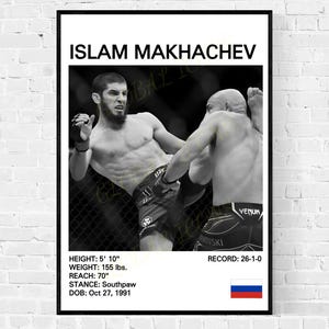 MMA Posters 25% off Deal! MMA Prints, Mixed Martial Arts - Etsy