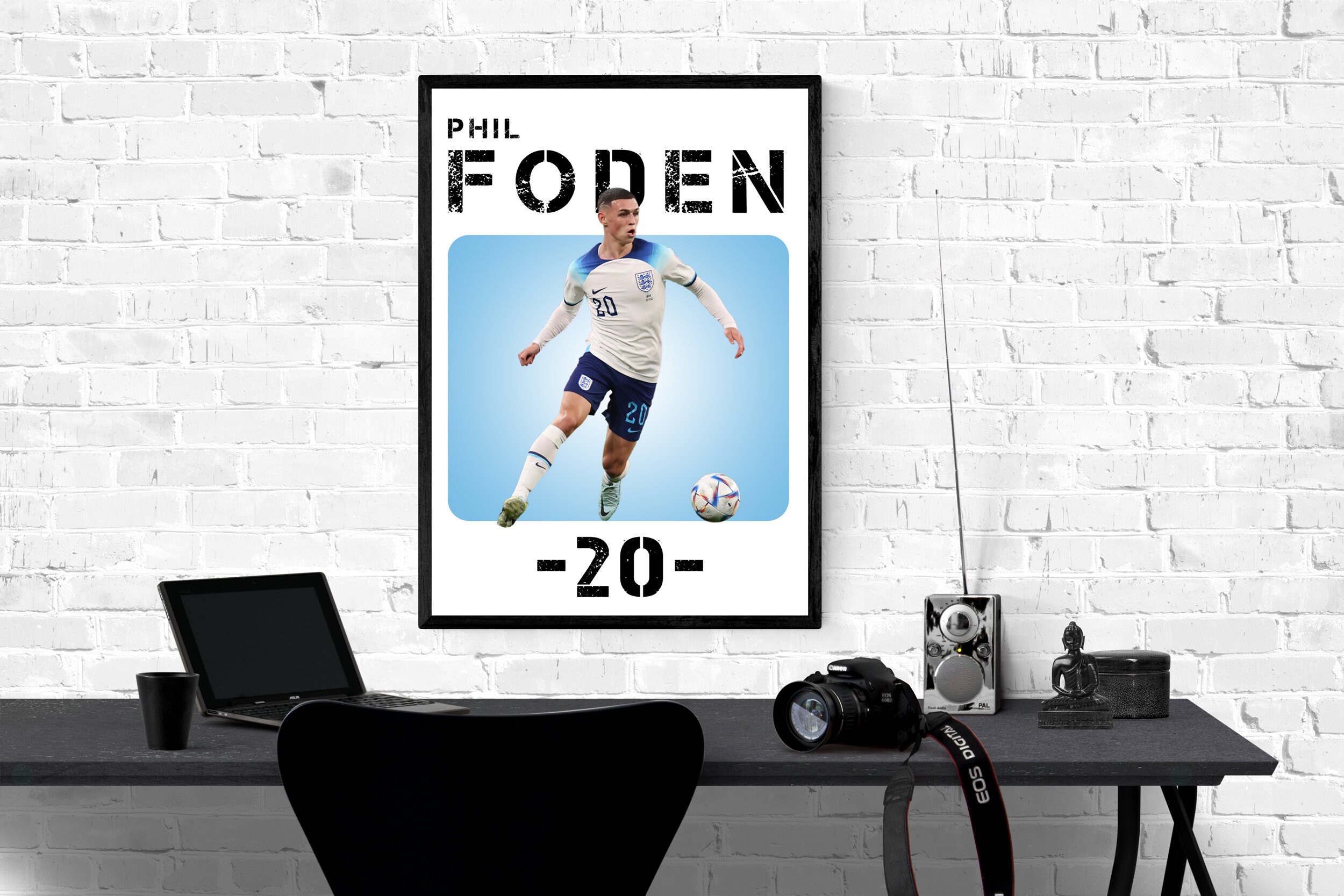 Phil Foden Poster, Phil Foden Print, Football, Soccer, England - Etsy