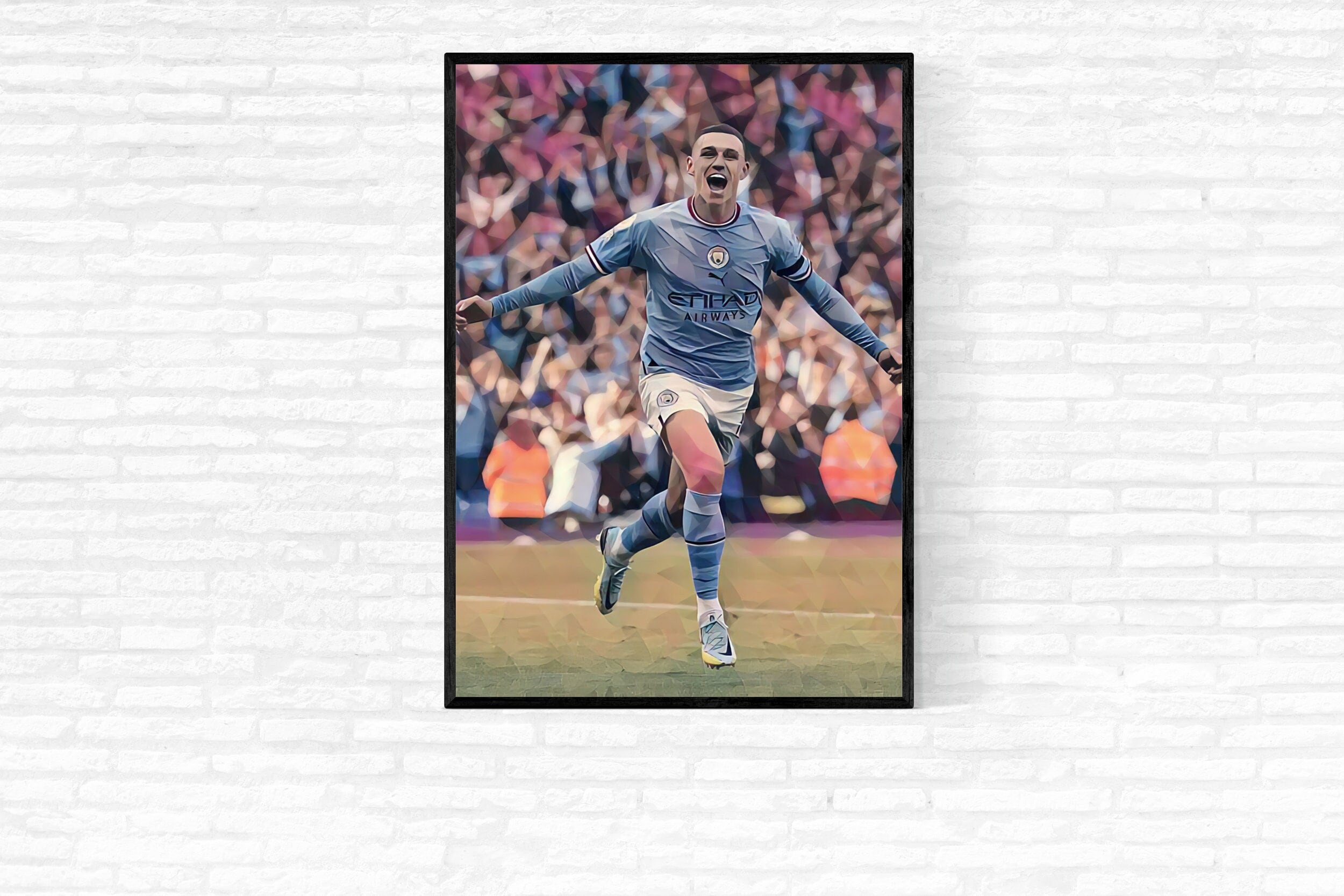 Phil Foden Poster, Phil Foden Print, Football Posters, Football Prints ...