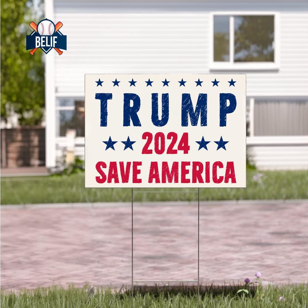 Trump 2024 Election Saying Yard Sign, Vote Trump 2024 Yard Sign ...