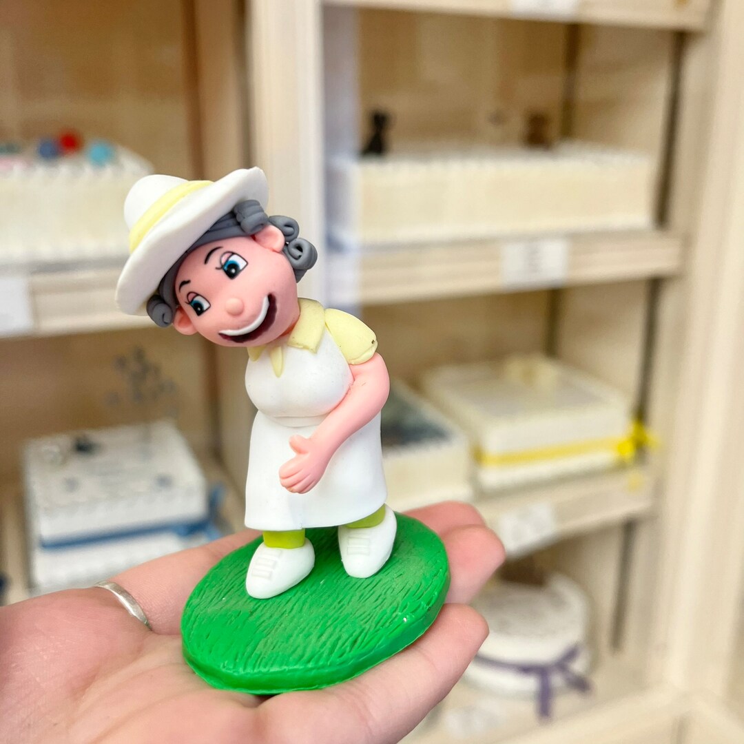 Lady Bowling Cake Topper Lawn Bowls Figurine Decoration - Etsy UK