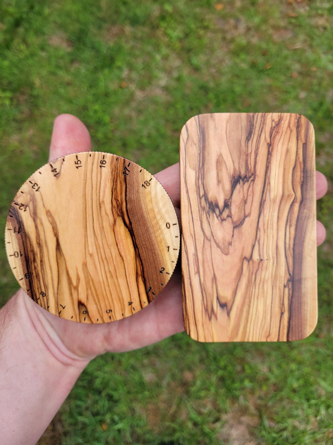 Custom Olive Wood Dial and Hopper Lid for Timemore Sculptor 078 - Etsy