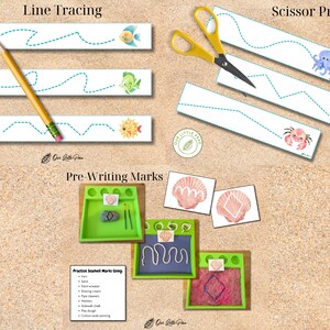 Ocean ENTIRE UNIT Bundle, Preschool Curriculum, Preschool Printable ...