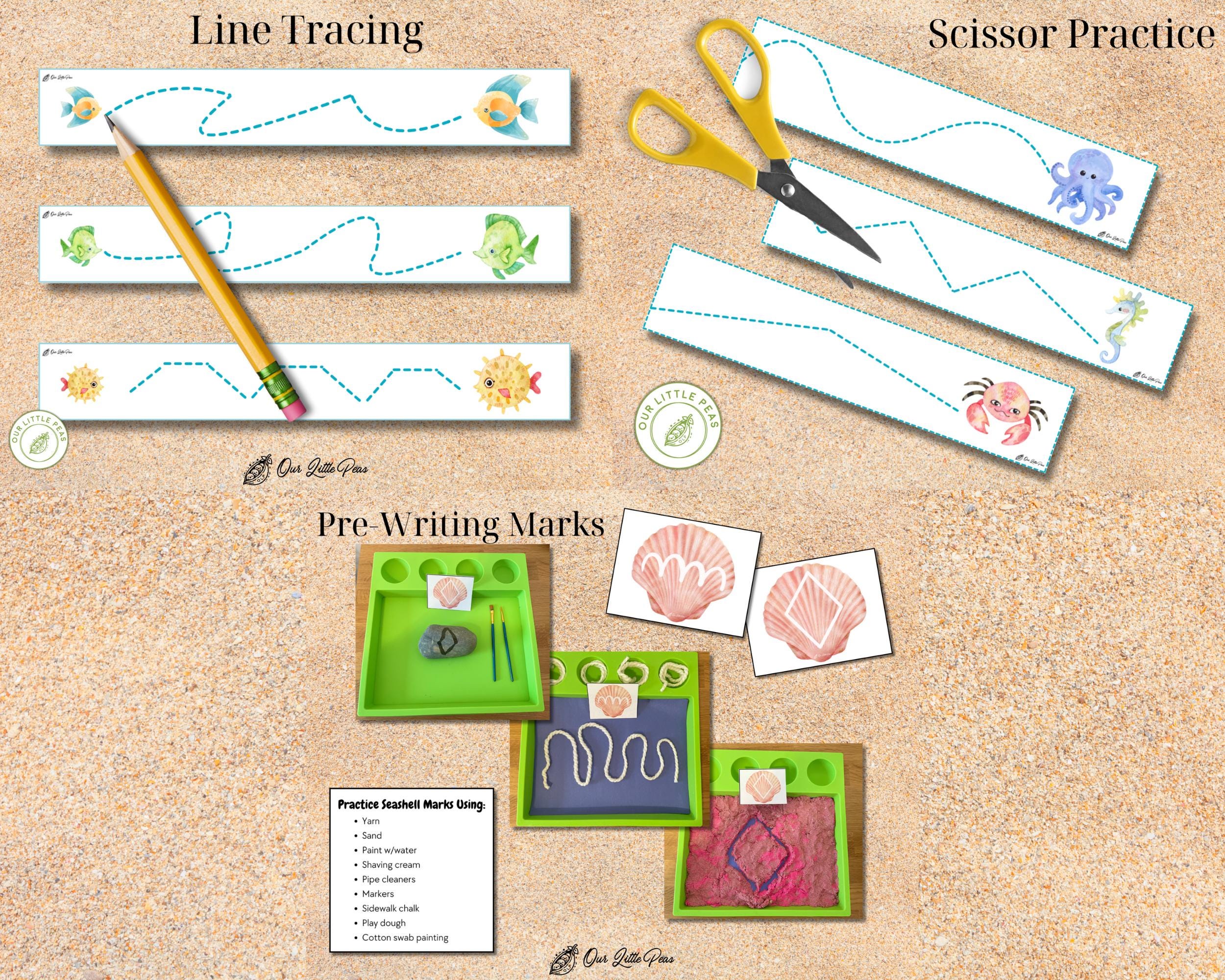 Ocean ENTIRE UNIT Bundle, Preschool Curriculum, Preschool Printable ...