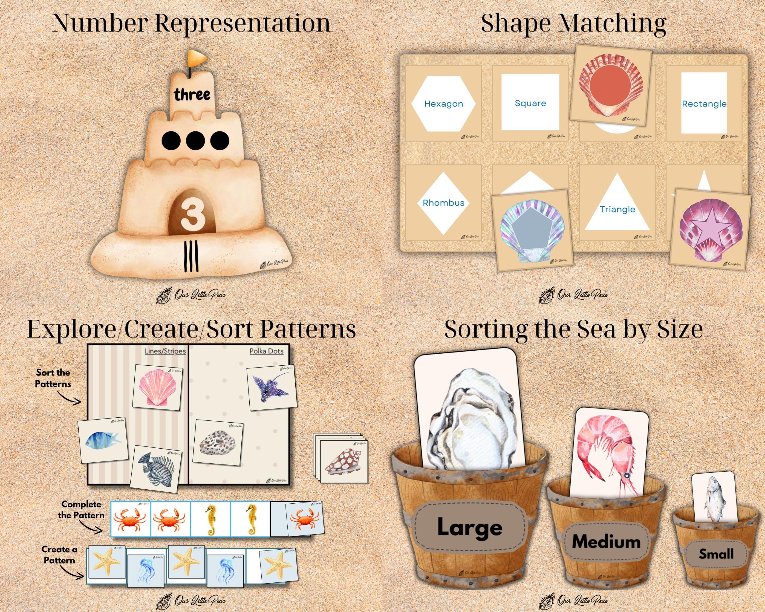 Ocean ENTIRE UNIT Bundle, Preschool Curriculum, Preschool Printable ...