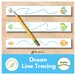 Ocean Pre Handwriting Line Tracing, Preschool Printable, Homeschool ...