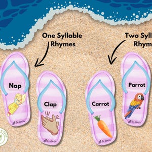 Ocean Rhymes, Early Literacy, Preschool and Kindergarten Printable ...