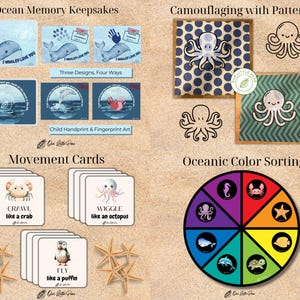 Ocean ENTIRE UNIT Bundle, Preschool Curriculum, Preschool Printable ...