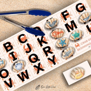 Ocean Beginning Sounds, Literacy, Sensory Table, Homeschool, Preschool ...