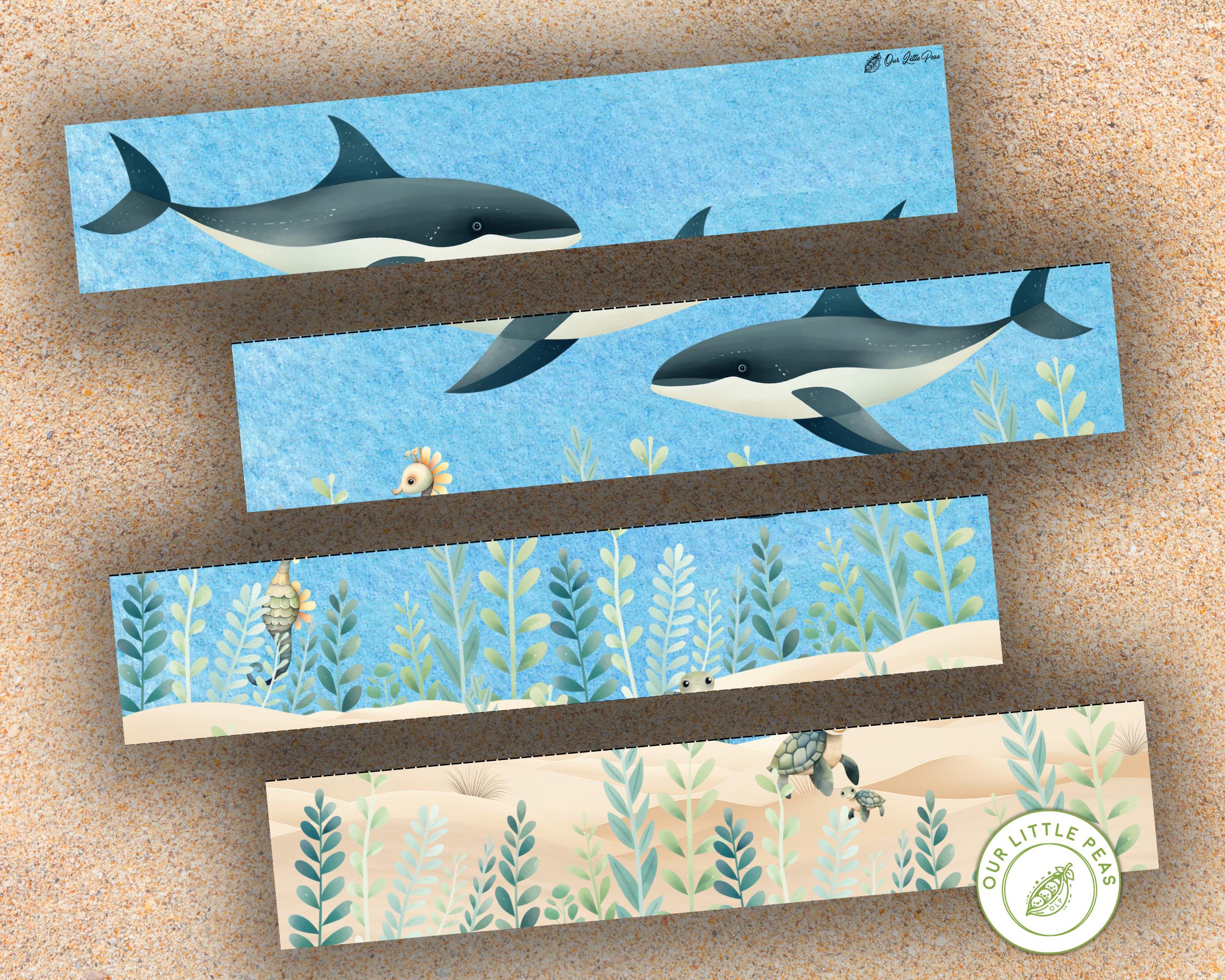 Ocean Puzzles, Math, Preschool and Kindergarten Printable, Preschool ...