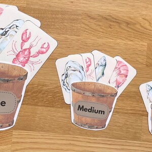 Ocean Sorting by Size Large Medium & Small, Preschool Math, Preschool ...