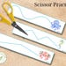 Ocean Cutting Activity, Preschool & Kindergarten Printable, Practicing ...