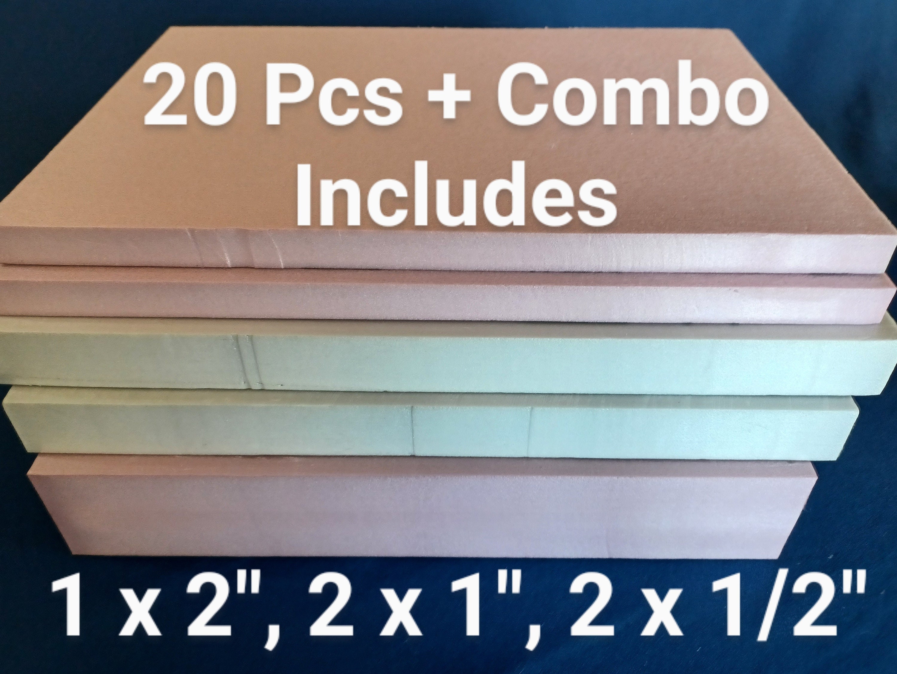 XPS Foam Board 20+ Pieces Combo Package. Large Variety of Thicknesses ...