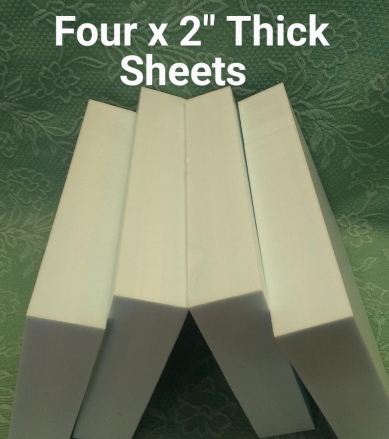 XPS Foam for Scale Modeling, Dioramas, Miniturists. Lot of 4 Sheets of ...