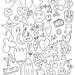 Coloring Page for Kids and Adults, Cute Printable Coloring Pages, Fun ...