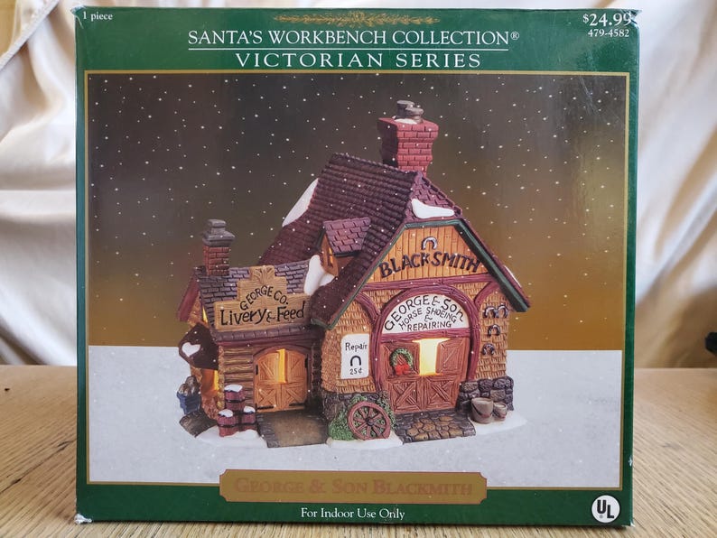 Santa's Workbench Collection George & Son Blacksmith, Victorian Series ...