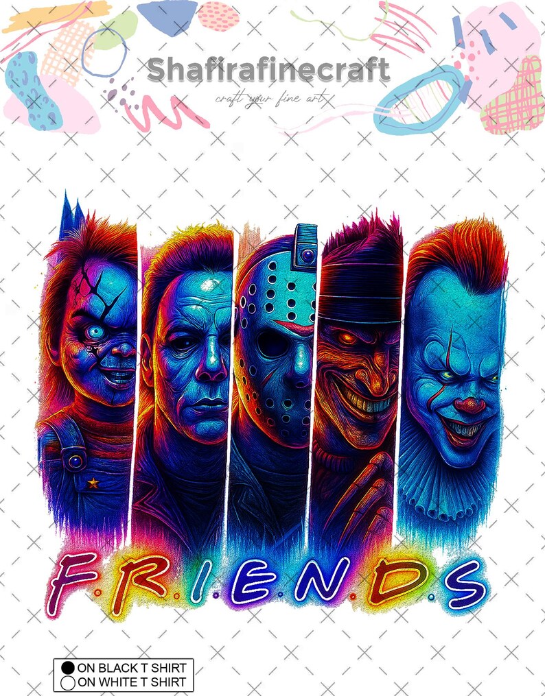 Friends Horror Characters Png, Halloween Horror Character Png ...