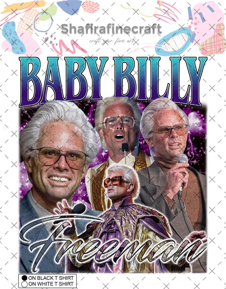 Uncle Baby Billy PNG Files, Go Outside Nerd, Baby Billy Tour 1989, the ...