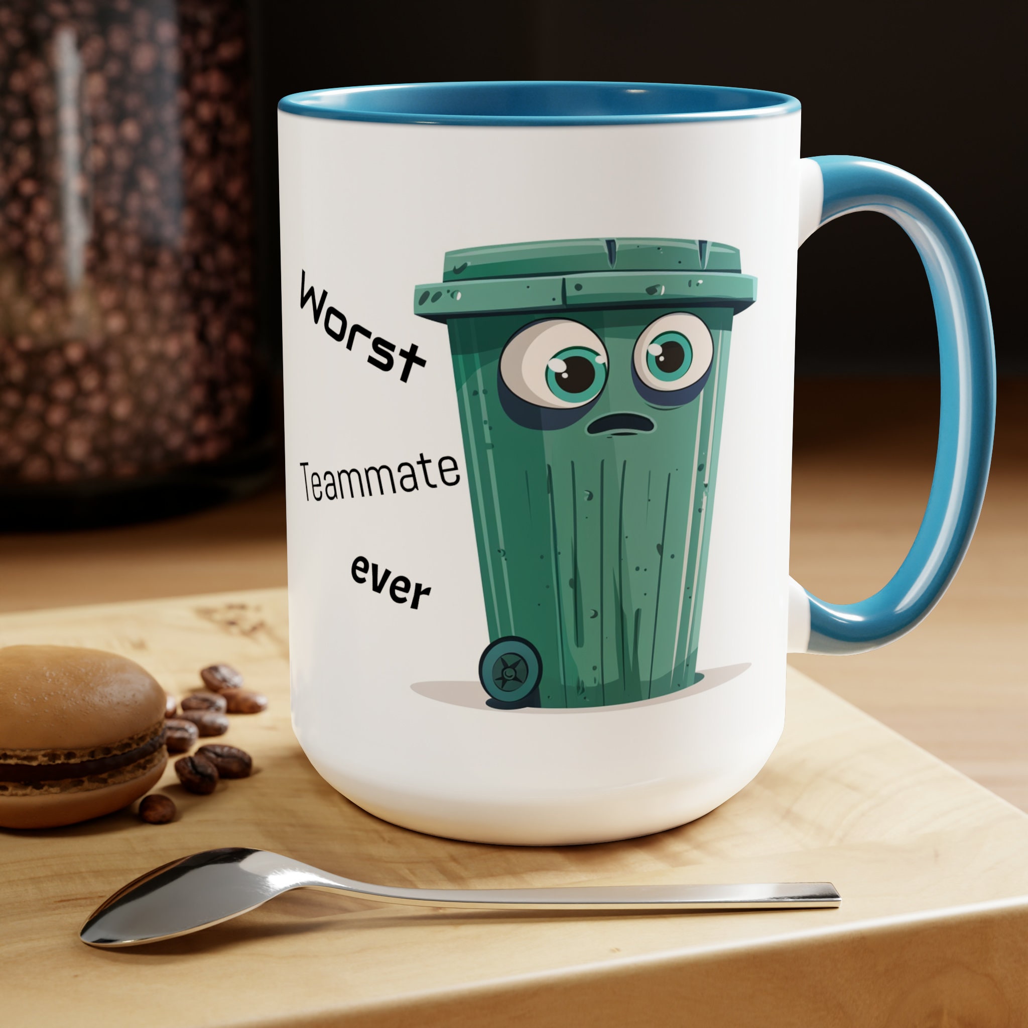 Worst Teammate Ever Two-tone Coffee Mugs, 15oz by Unfilteredmugz - Etsy