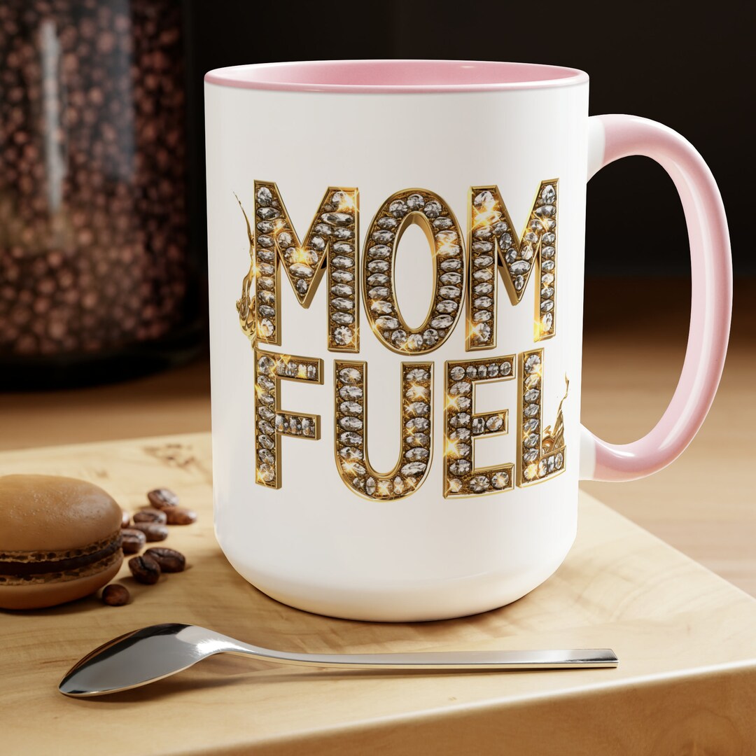 Mom Fuel by Unfilteredmugz -tone Coffee Mugs, 15oz - Etsy