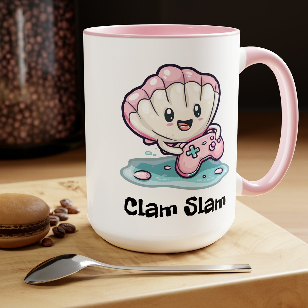 Clam Slam Two-tone Coffee Mugs, 15oz by Unfilteredmugz - Etsy