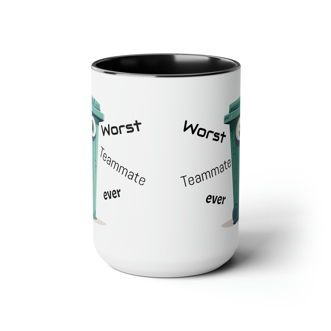 Worst Teammate Ever Two-tone Coffee Mugs, 15oz by Unfilteredmugz - Etsy