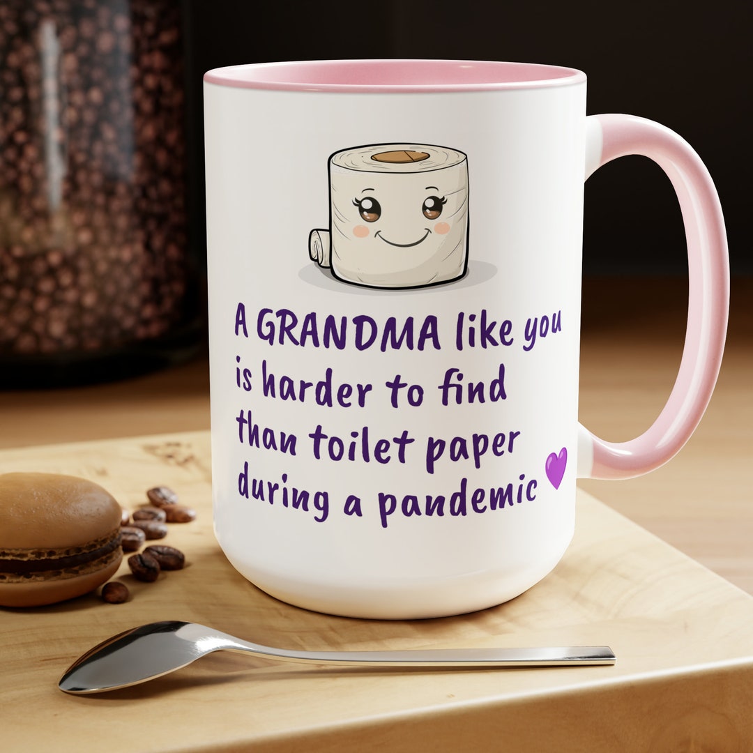 Grandma Hard to Find by Unfilteredmugz Two-tone Coffee Mugs, 15oz - Etsy