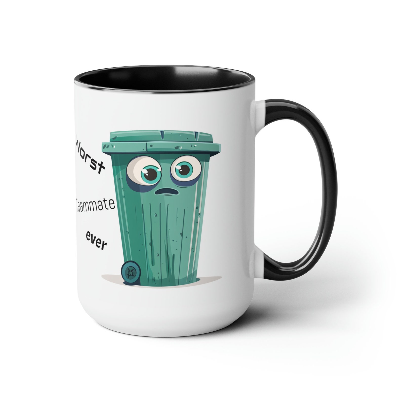 Worst Teammate Ever Two-tone Coffee Mugs, 15oz by Unfilteredmugz - Etsy