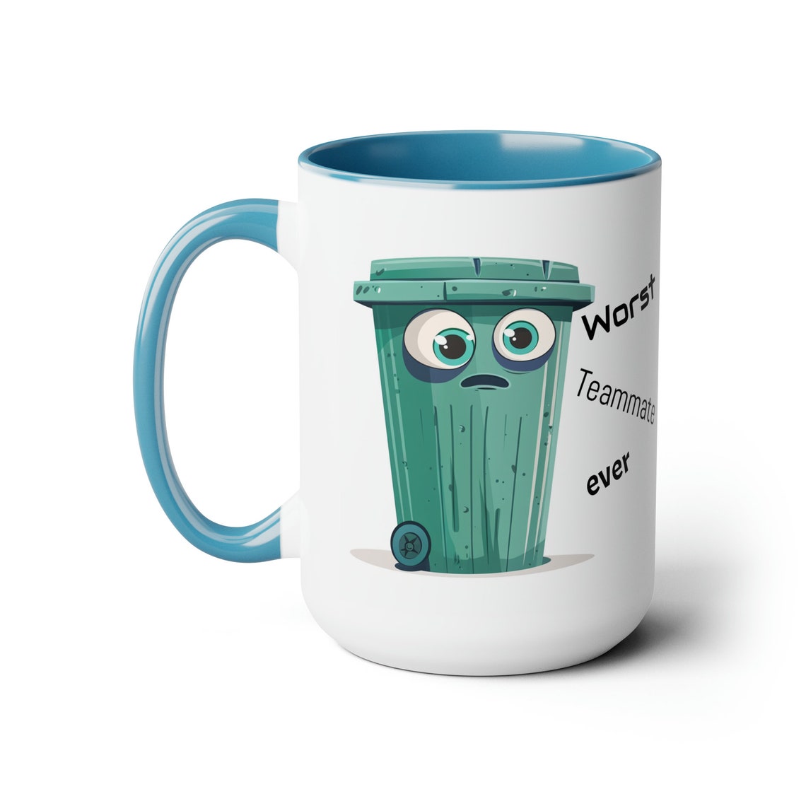 Worst Teammate Ever Two-tone Coffee Mugs, 15oz by Unfilteredmugz - Etsy