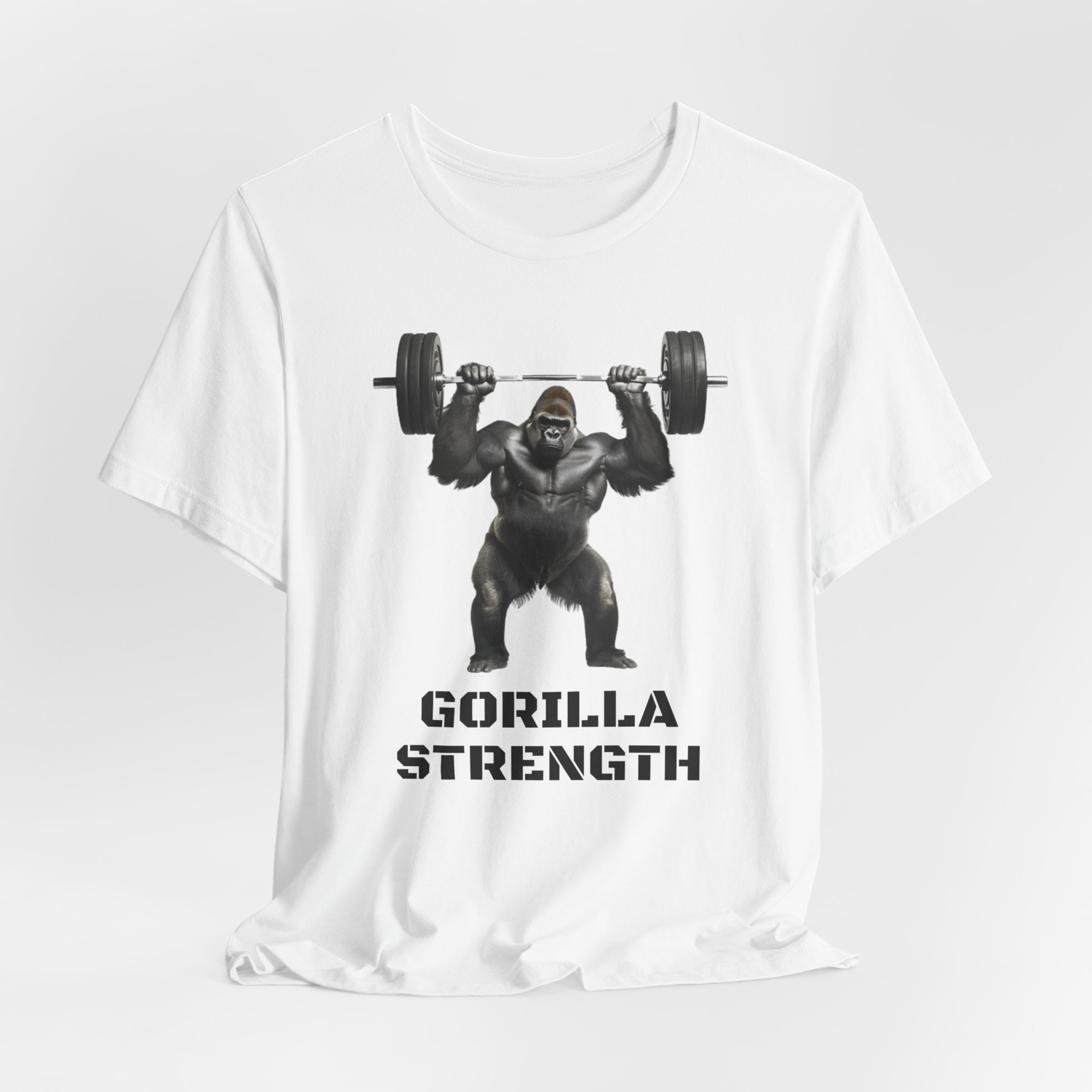 Gorilla T-shirt, Gorilla Strength, Strong Gorilla Shirt, Gym Lover ...