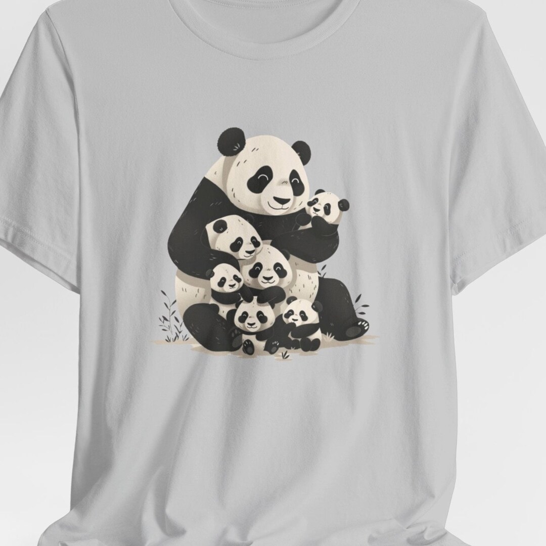 Panda T-shirt, Panda Family Shirt, Cute Panda Lover, Love Pandas Shirt ...