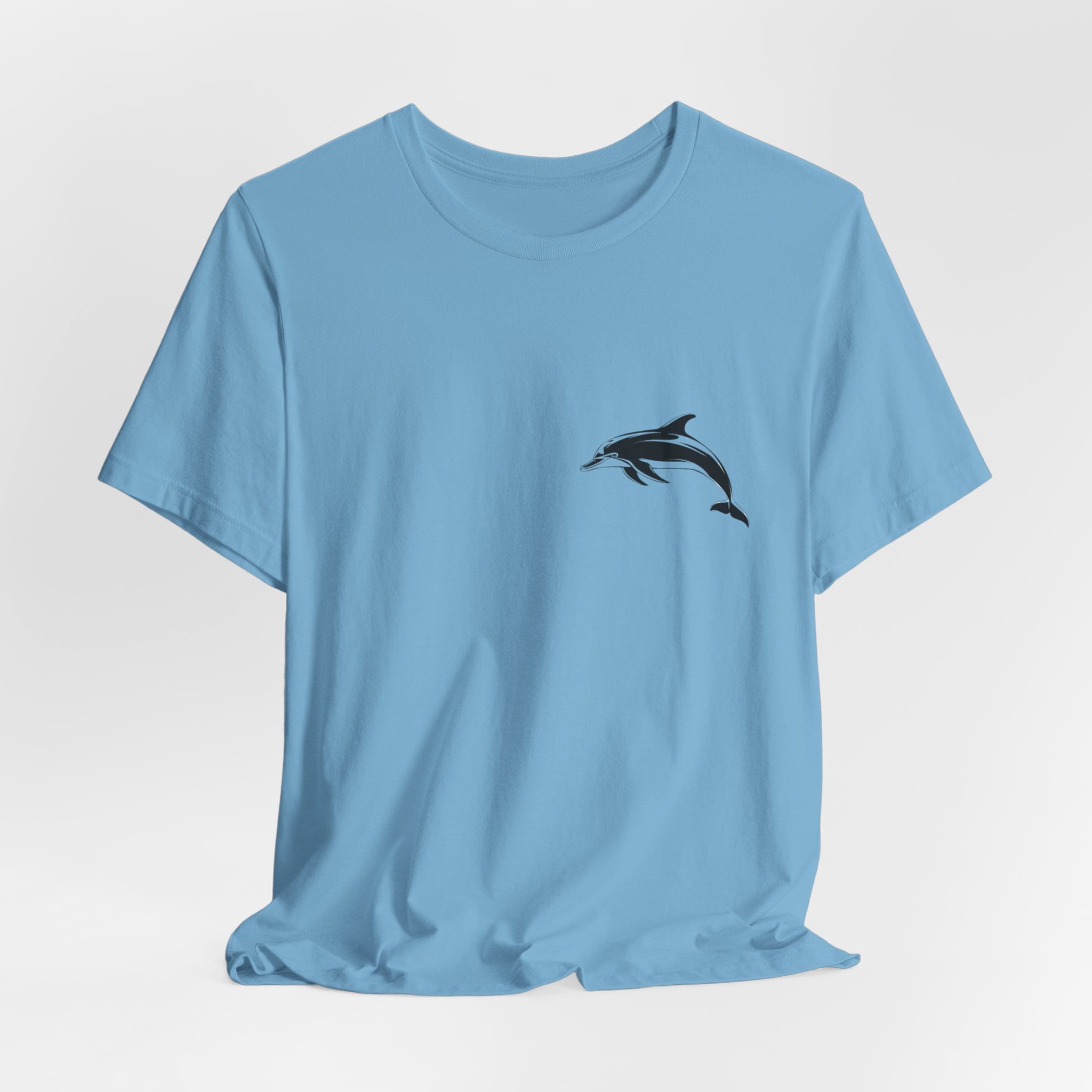 Dolphin T-shirt, Dolphin Lover Tee, Pocket Dolphin, Cute Animal Print, Zoo, Gift for Her - Etsy