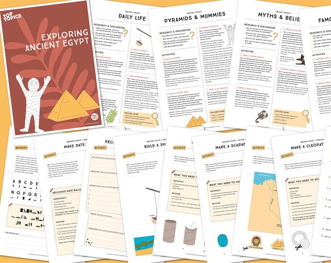 Exploring Ancient Egypt – Topic Guide - Etsy