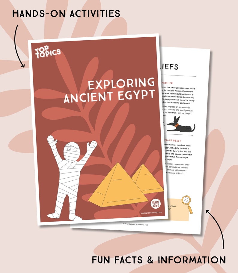 Exploring Ancient Egypt – Topic Guide - Etsy