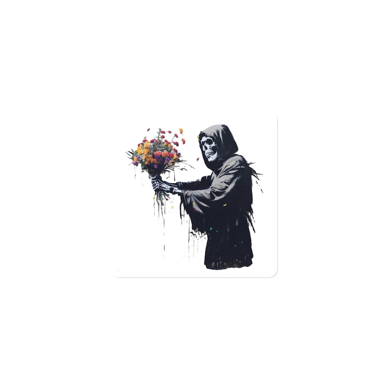 Banksy Grim Reaper Graffiti Street Art Magnet - Etsy