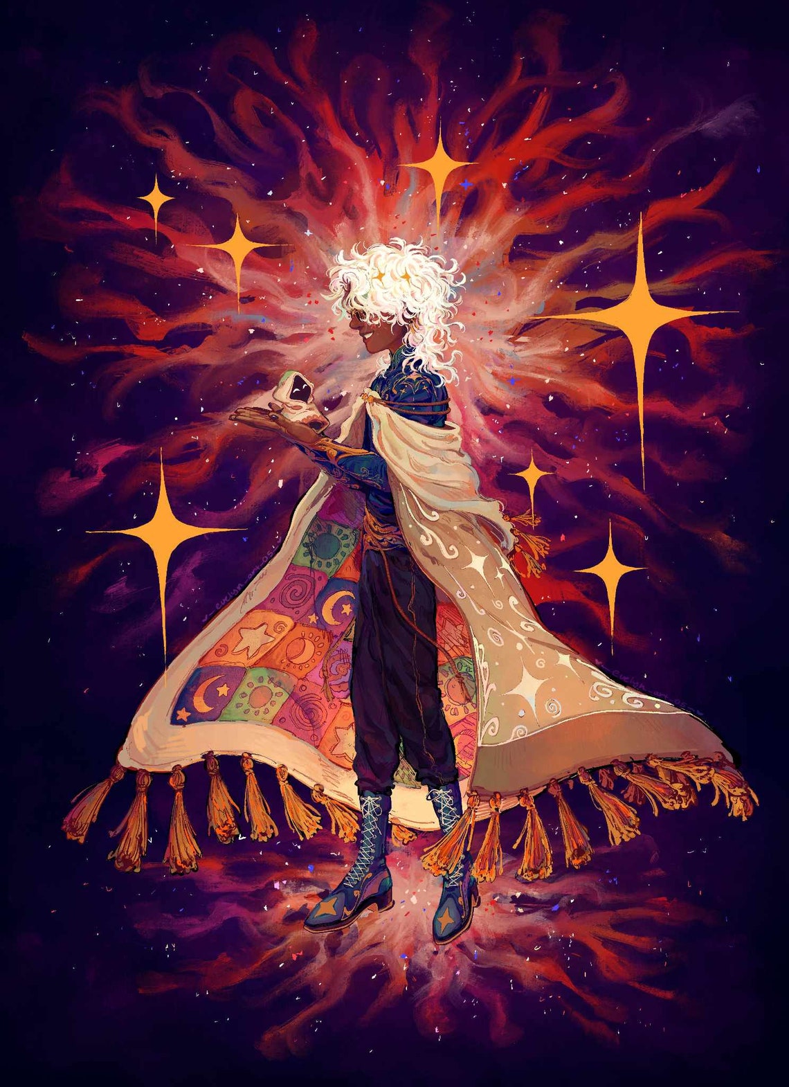 Original Character Art Print - Etsy