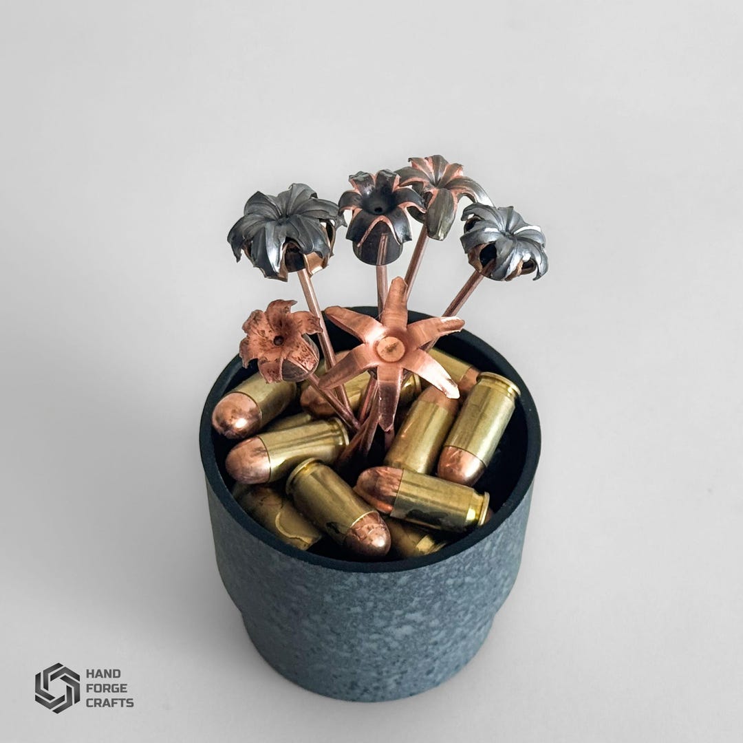 Bullet Bouquet – Large (45 ACP, 9mm Hollow Point Flowers) - Etsy