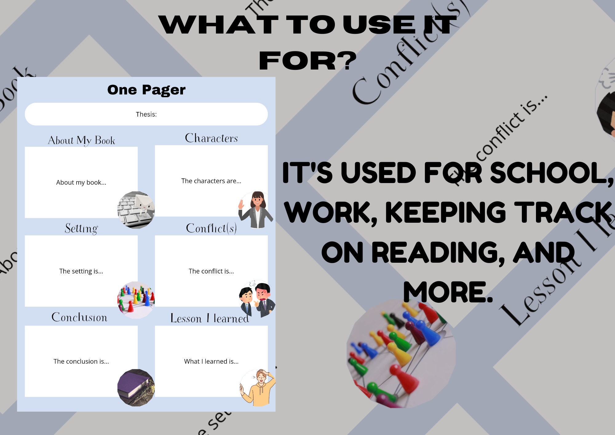 Canva Template, One Pager, Easy to Change and Add Photos. - Etsy