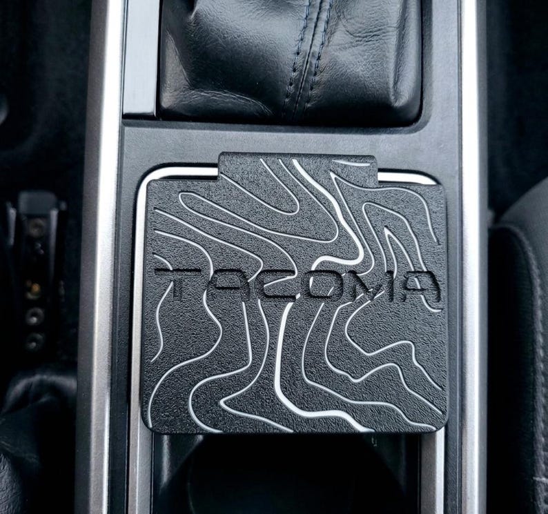 Tacoma Coin Box: Magnetic Lid, Center Console Storage (2016-2023) | Trd ...