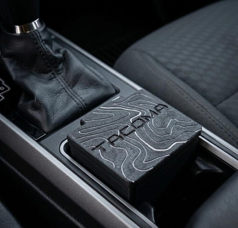 Tacoma Coin Box: Magnetic Lid, Center Console Storage (2016-2023) | Trd ...