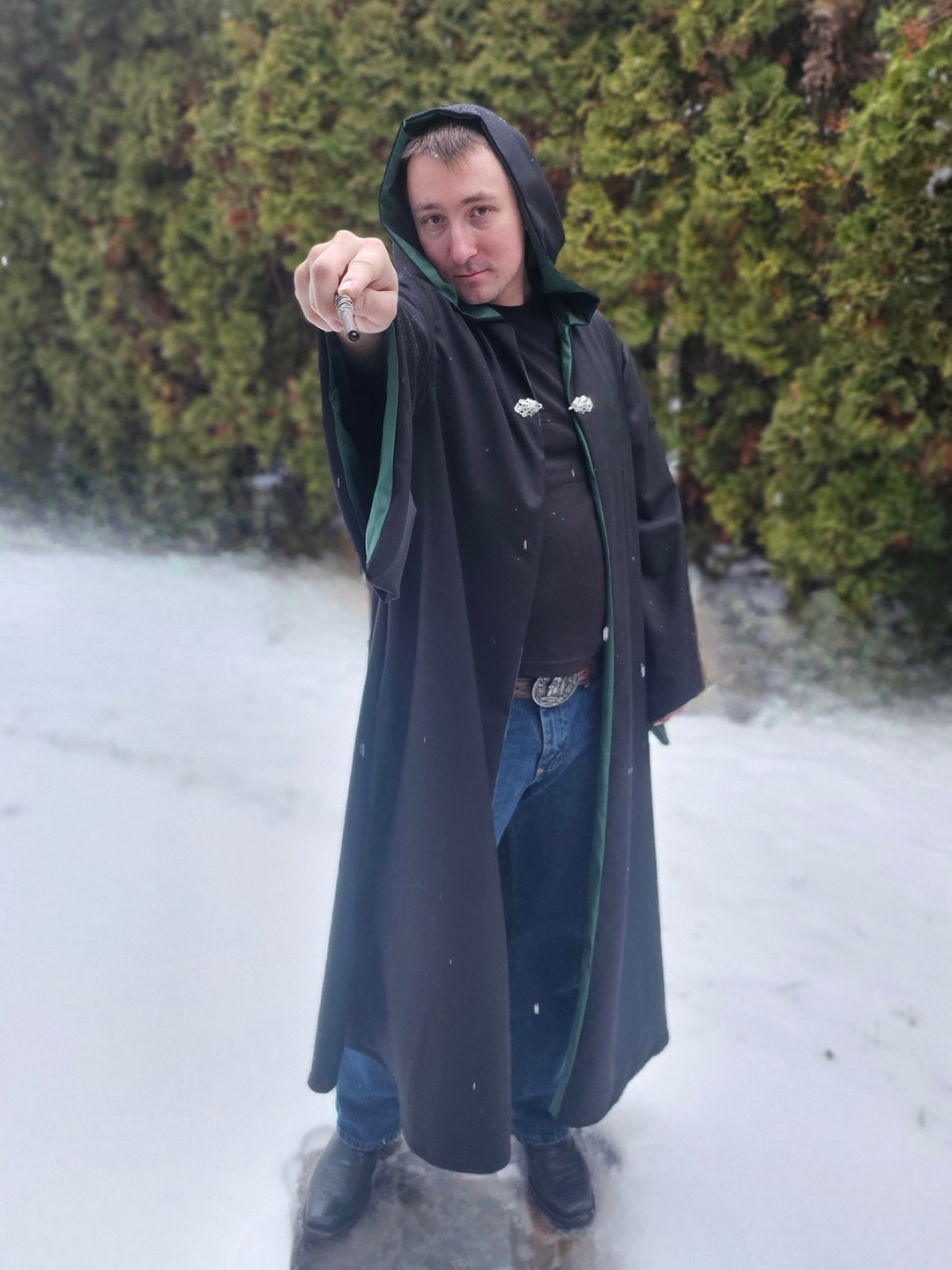 Wizard Robe With Wand Pocket Customizable, Fully Lined, Wrinkle ...