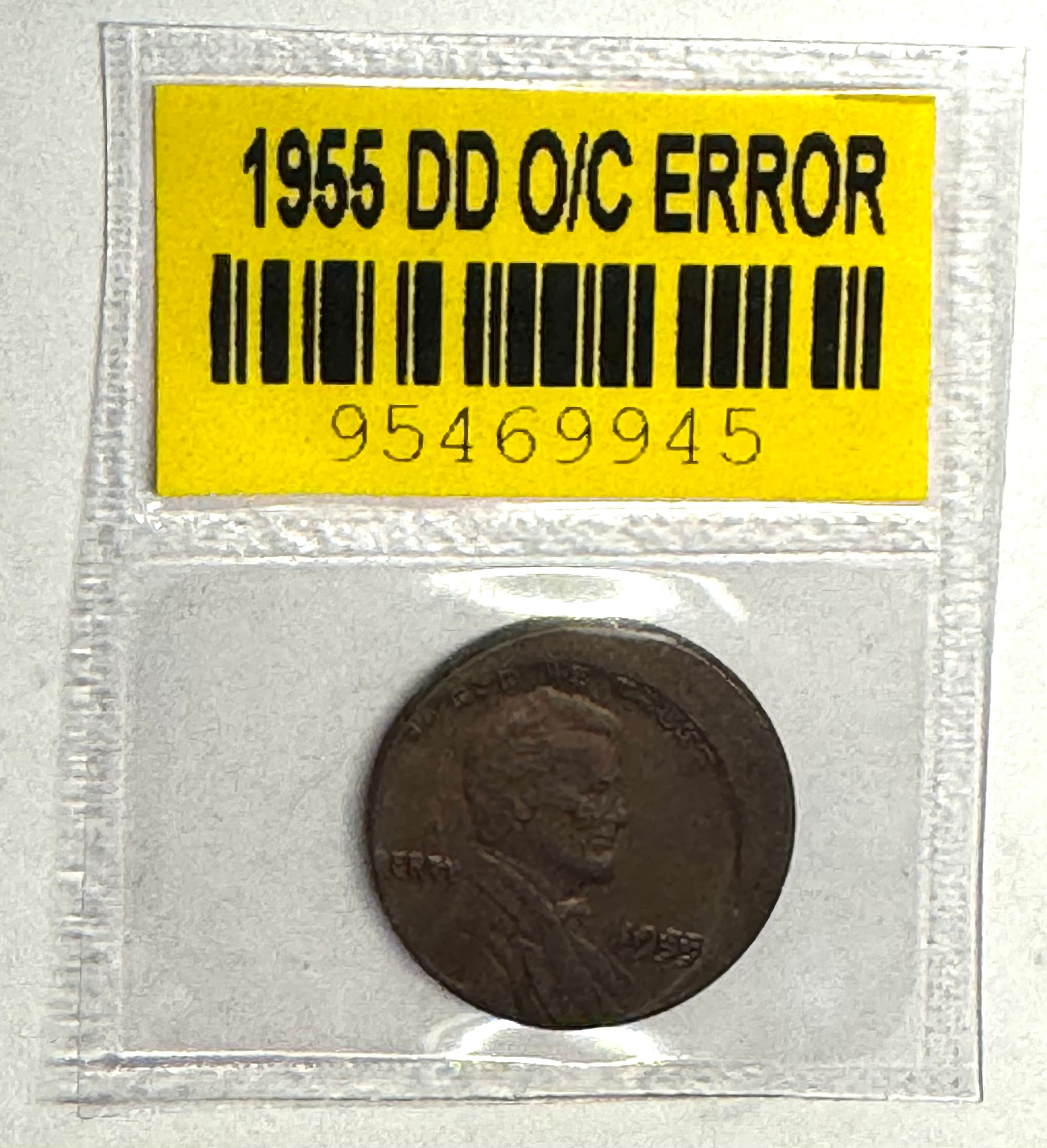 1955 Double Die off Center Error Cent. Very Unique Looking Coin. - Etsy