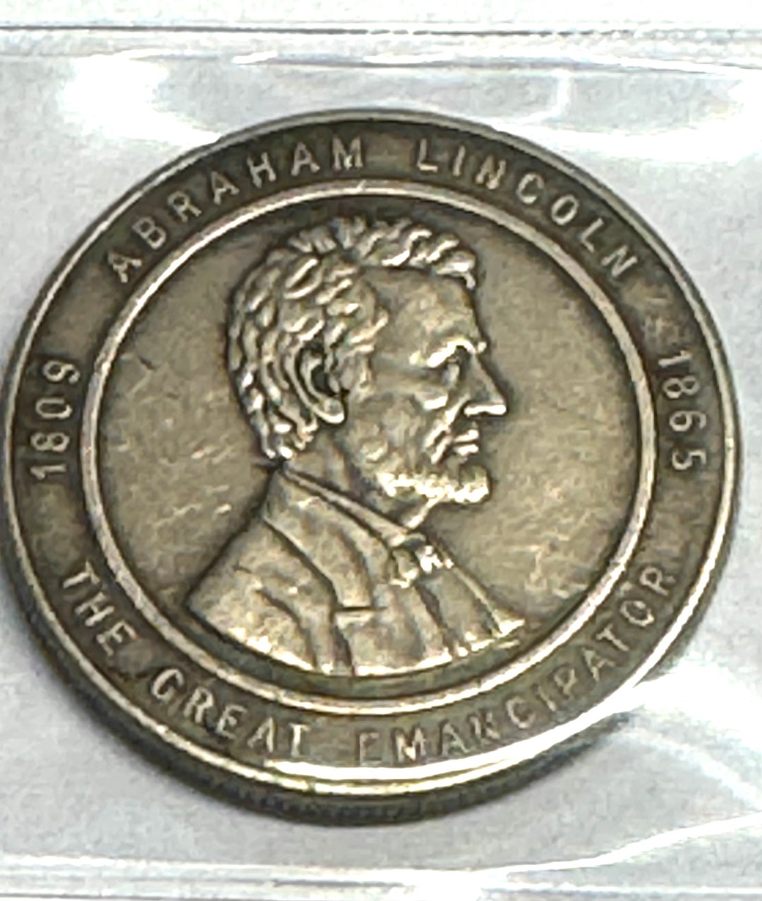 1944 Chicago Coin Club 25th Anniversary Silver Plated Medal Replica ...