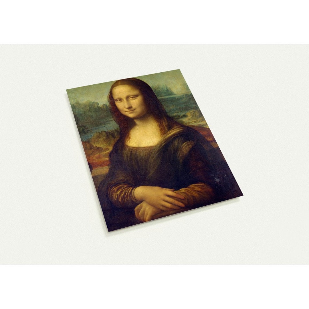 Set of 10 Mona Lisa Postcards (two Sided, US & CA) - Etsy