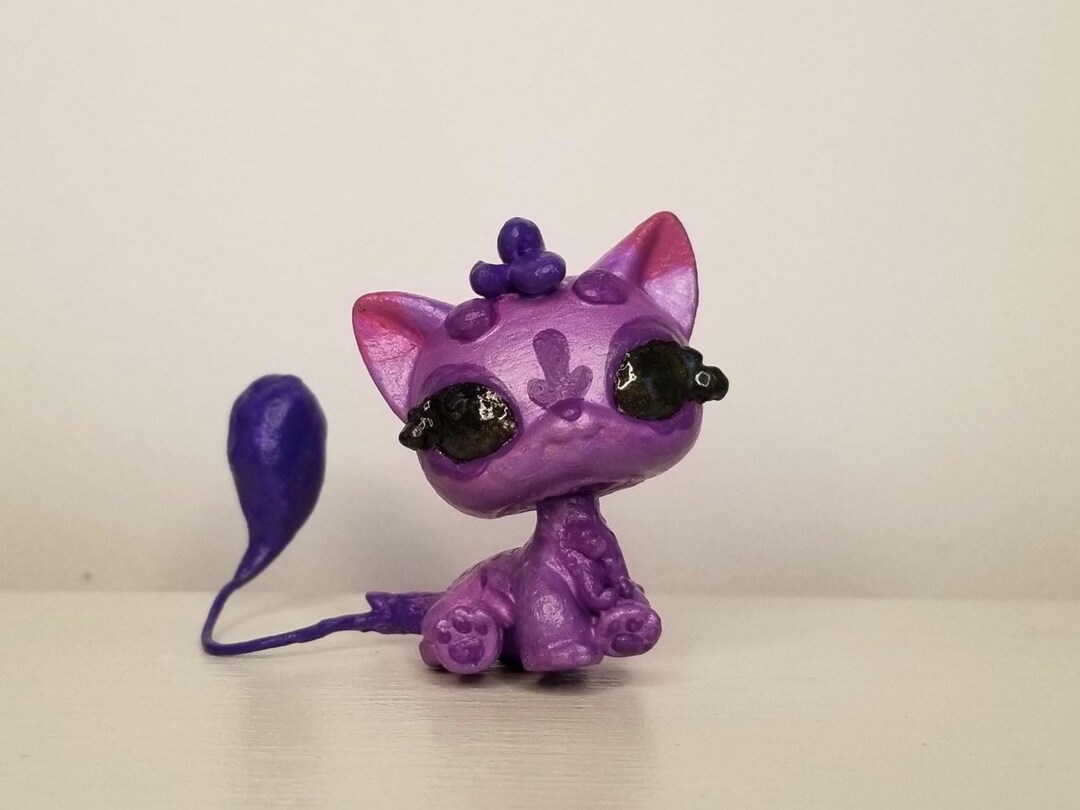 LPS OOAK Custom Alien Cat - Etsy