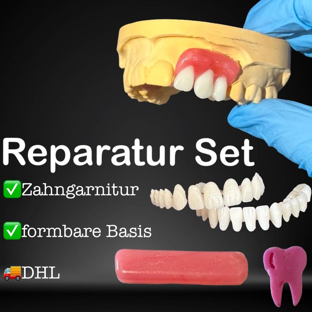 Craft Your Model, Learn Model, Dental Fix Kit, DIY Denture Show Model ...