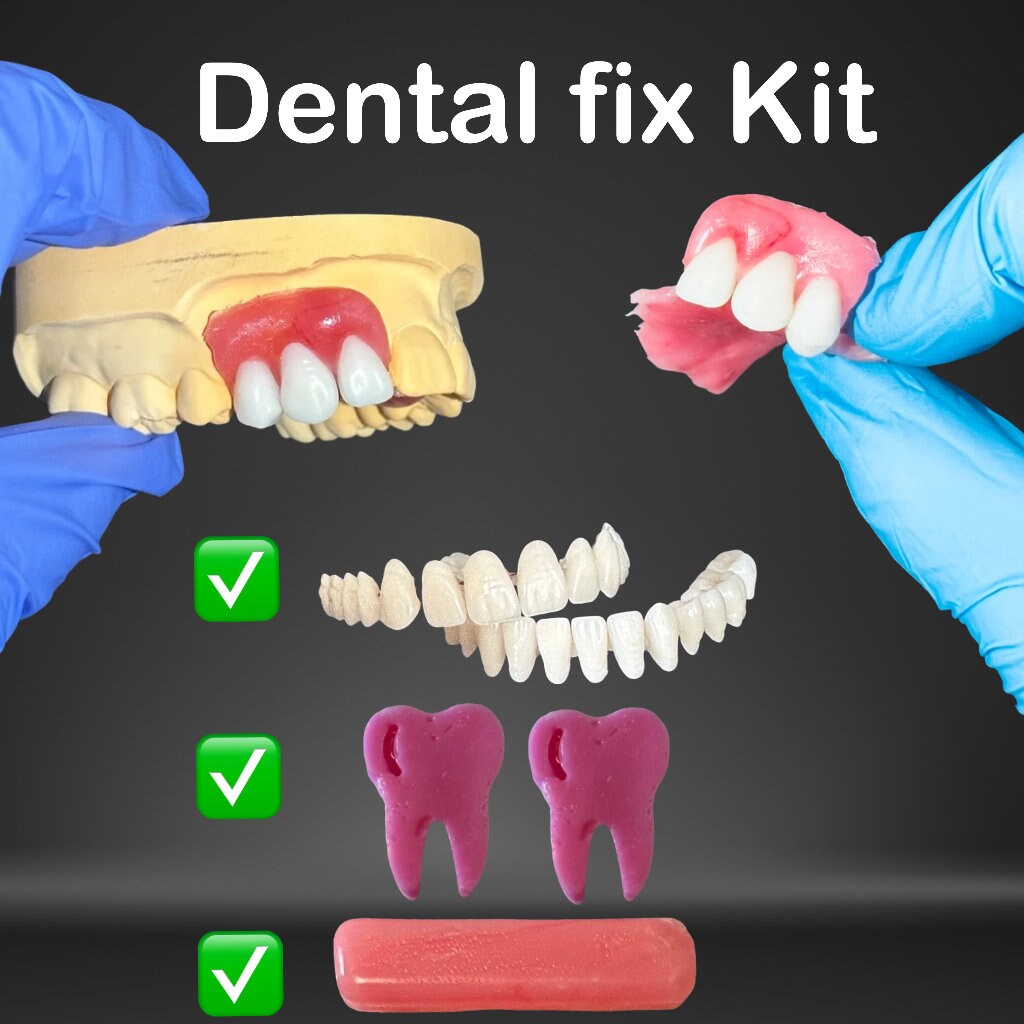 Dental Fix Kit, DIY Denture, Prosthesis - Etsy