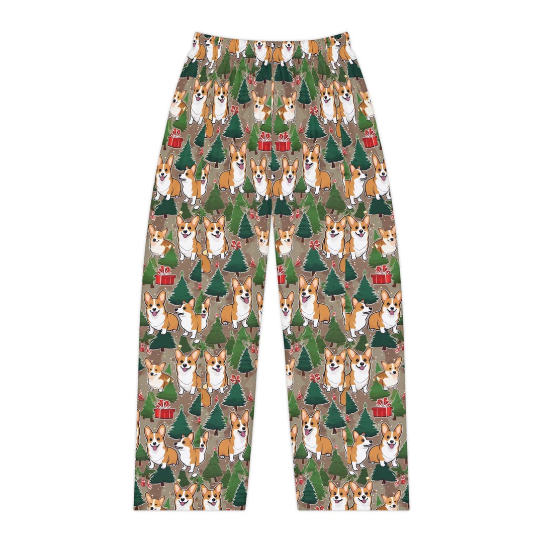 Corgi Christmas Women's Pajama Pants, Dog Lover Gift Idea, Holiday ...