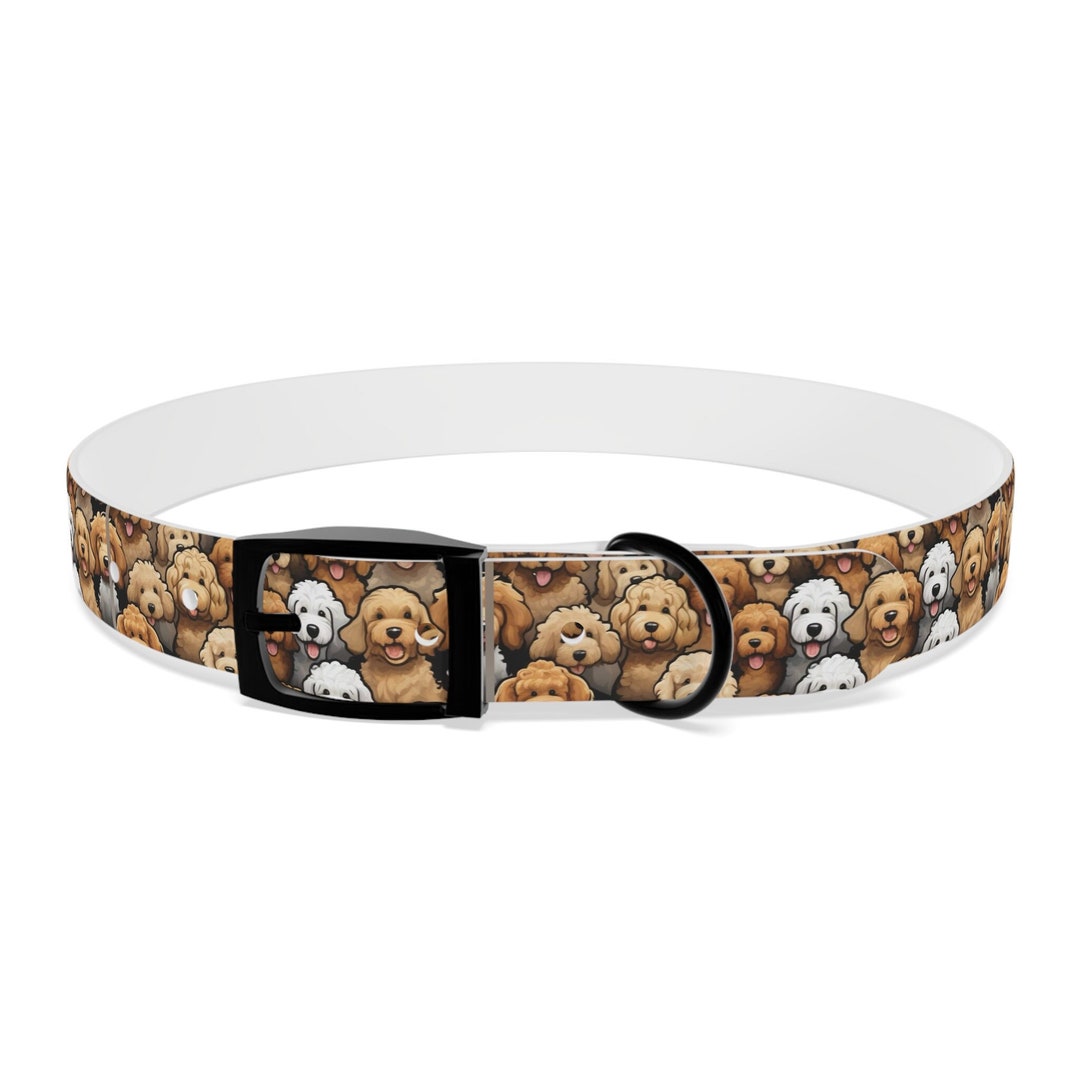 Oodles of Doodle Dogs as a Cartoon Dog Collar, Labradoodle ...