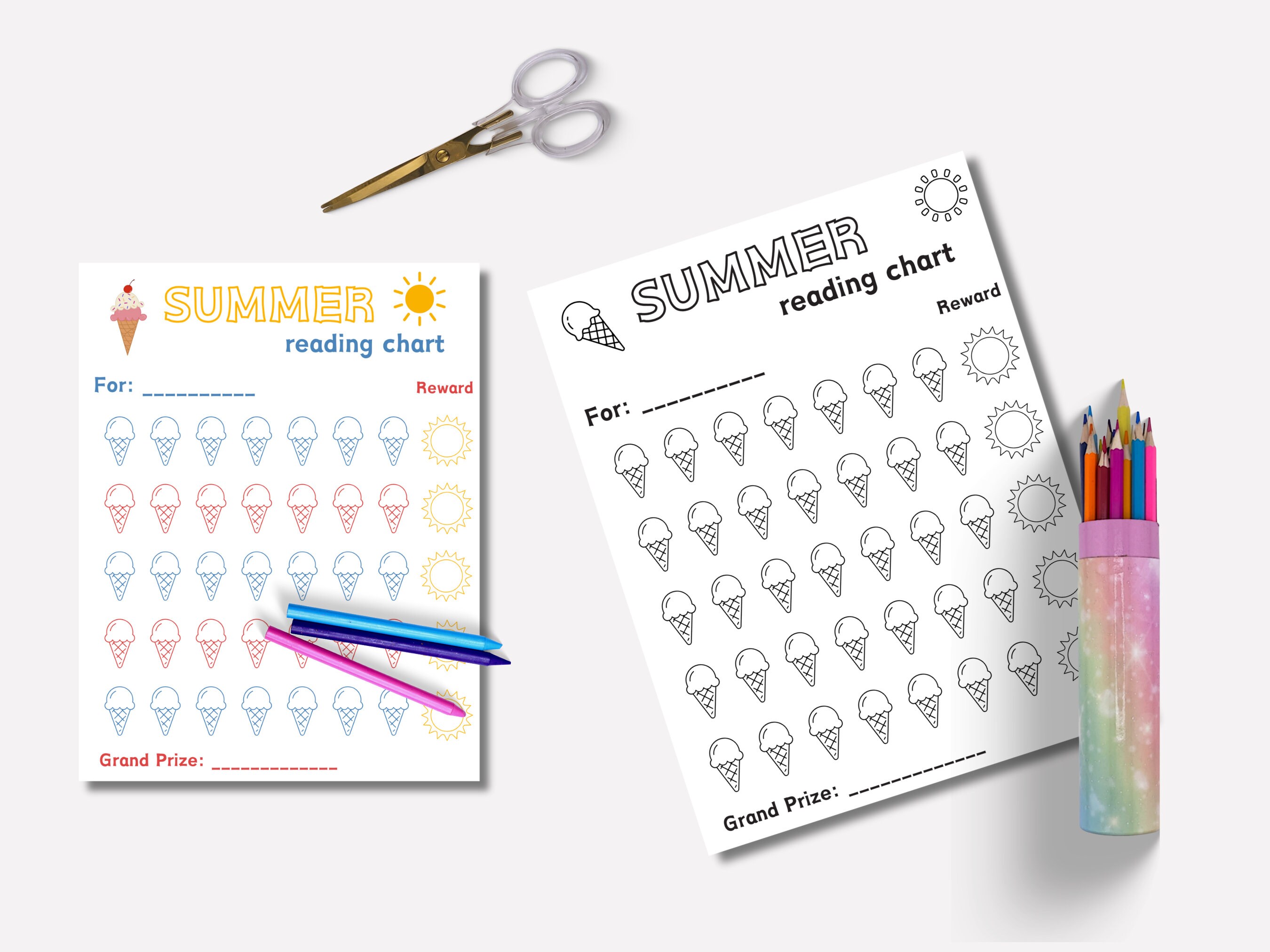 Summer Reading Chart, Reading Reward Chart, Book Tracker Summer Reading ...
